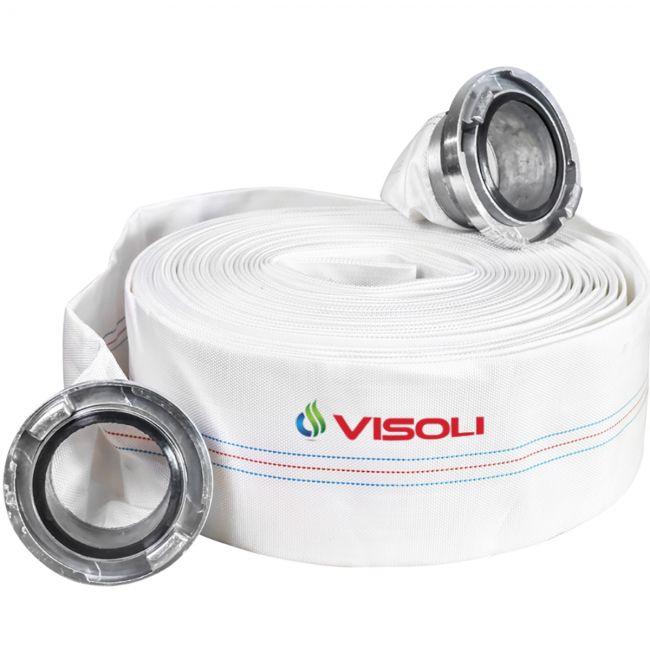 Furtun irigatii pompieri ,PVC 2 toli, lungime 20m cu racord ...